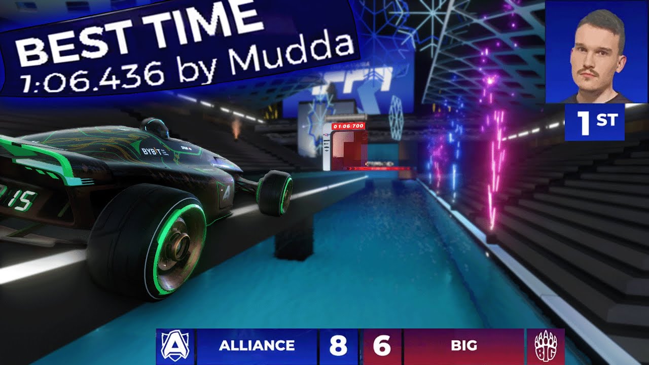 Mudda drives a WR in a Trackmania WorldTour Match - YouTube