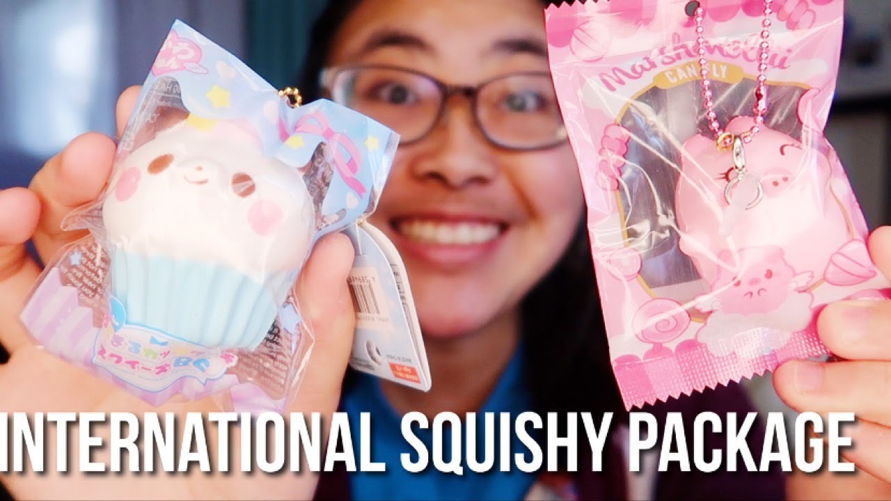 DREAM SQUISHIES pt3// HONG KONG SQUISHY PACKAGE - YouTube