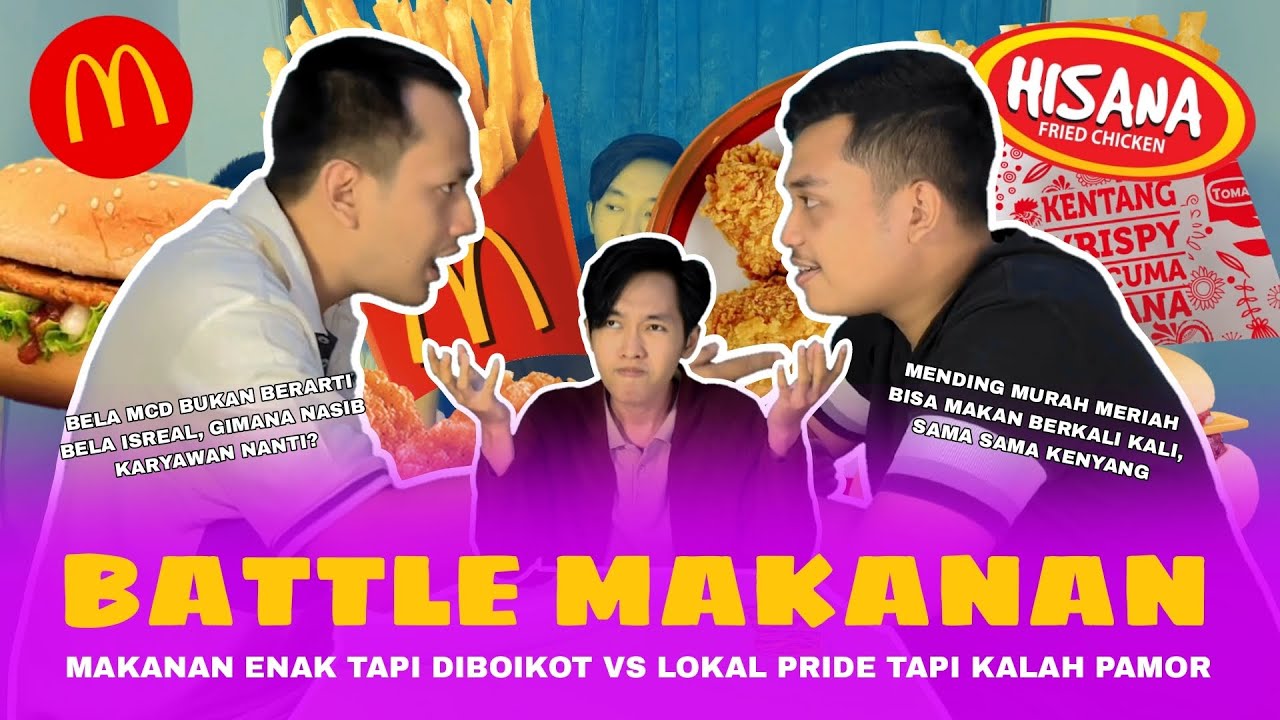 MCD vs Hisana!! Mending Pindah Ke Produk Lokal, Gak Kalah Enak | Battle ...