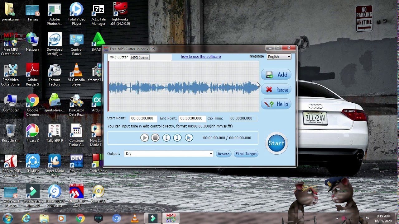 Easy MP3 Cutter and Joiner for PC | stunny tech - YouTube