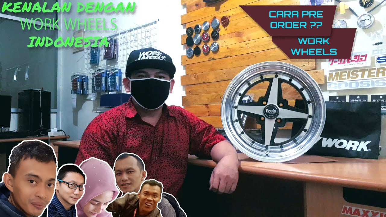 CARA PRE ORDER VELG WORK Made In Japan #workwheelsindonesia #workwheels ...