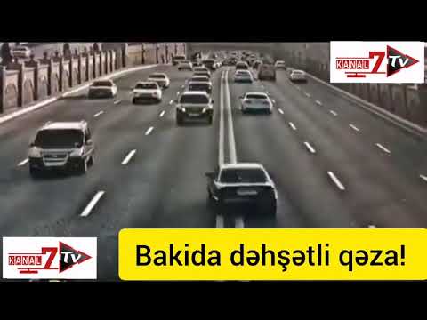 3 gün əvvəl Bakıda dəhşətli qəza!!!
