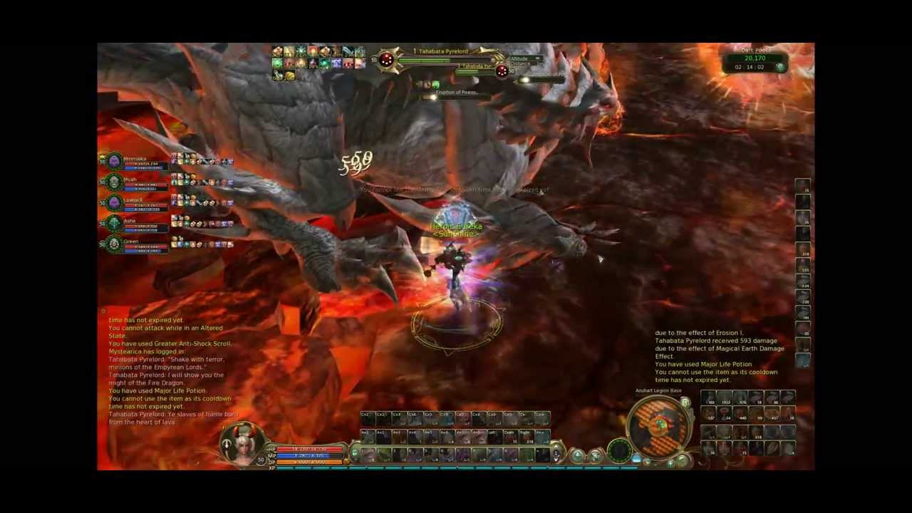 AION NA Templar tank Tahabata Pyrelord - Templar vision(HD) - YouTube