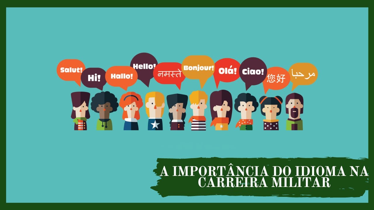 HABILITAÇÃO EM IDIOMAS NA CARREIRA MILITAR - YouTube