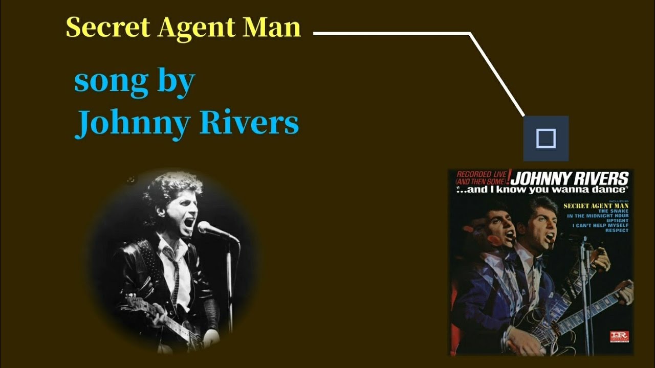 Johnny Rivers - Secret Agent Man. with lyrics - YouTube