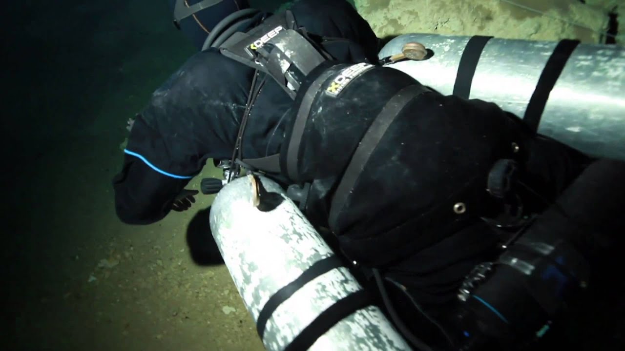 xDeep Stealth Sidemount in Mexican Cave Action - YouTube