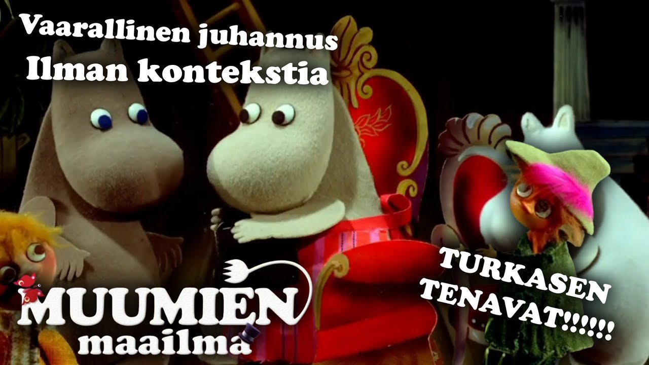 Muumien Vaarallinen juhannus Ilman kontekstia | SandePeikko - YouTube
