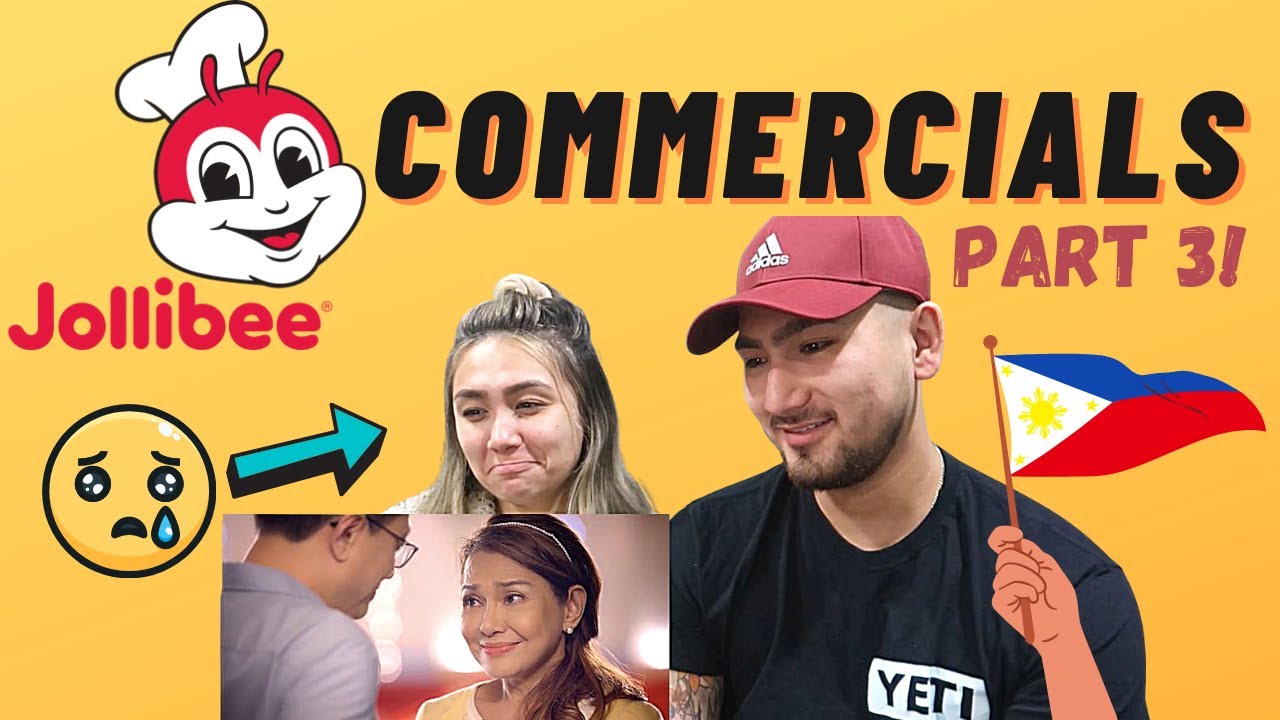 JOLLIBEE PHILIPPINE COMMERCIAL Reaction! PART 3 (Kwentong Jollibee ...