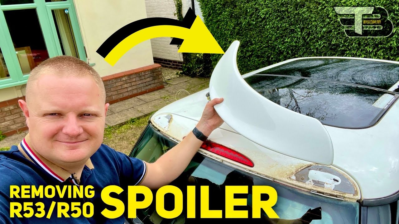 Mini R53/R50 How to remove your spoiler wing on Cooper S One JCW Cooper ...