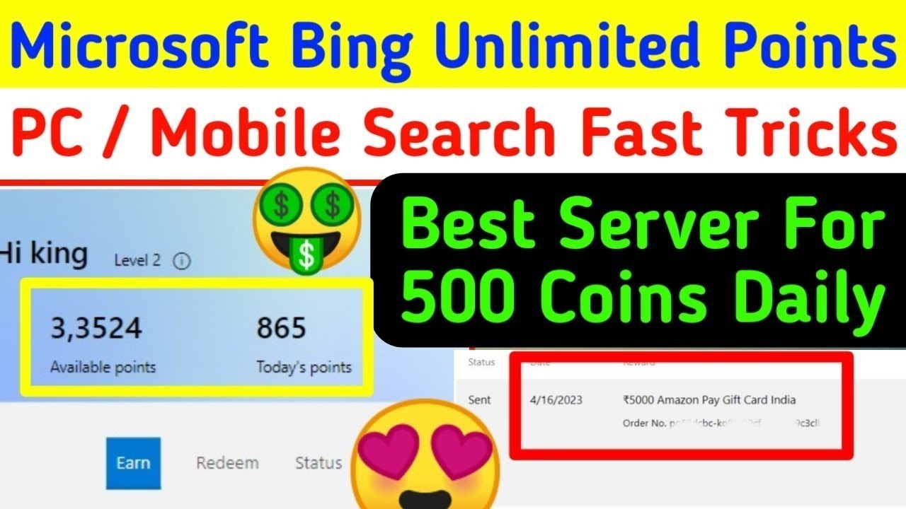 🤩microsoft rewards points Refresh problem solution live proof ...