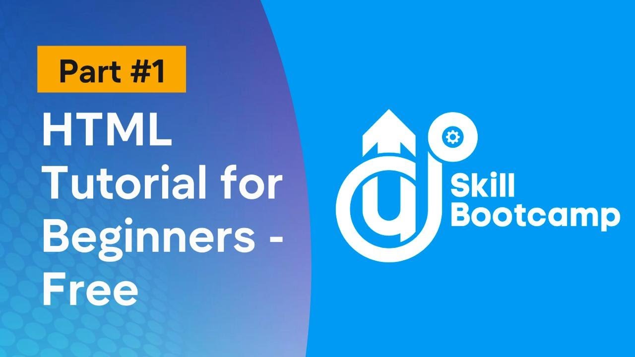 HTML Tutorial For Beginners - Free Part 1 - YouTube