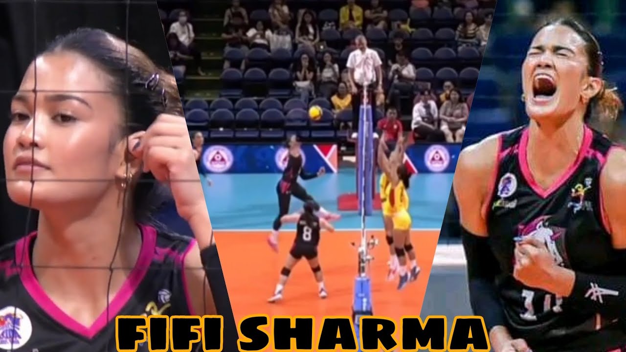 Fifi Sharma PVL Debut Game Highlights - YouTube