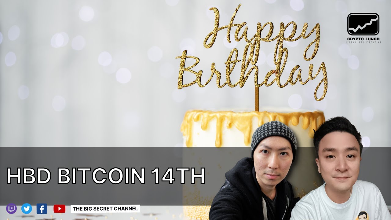 Happy Birthday BITCOIN - 14th - YouTube