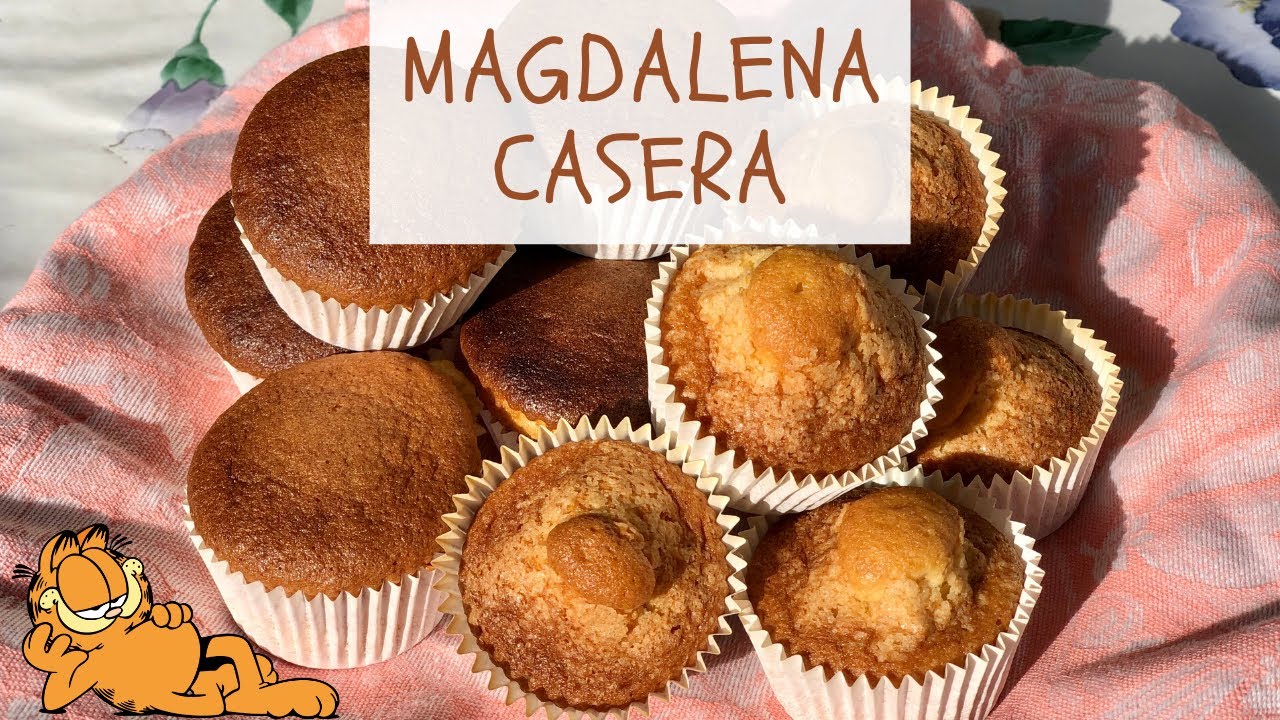 Magdalenas Caseras y Esponjosas 🧁 ¡TRUCO con COPETE ALTO! - YouTube