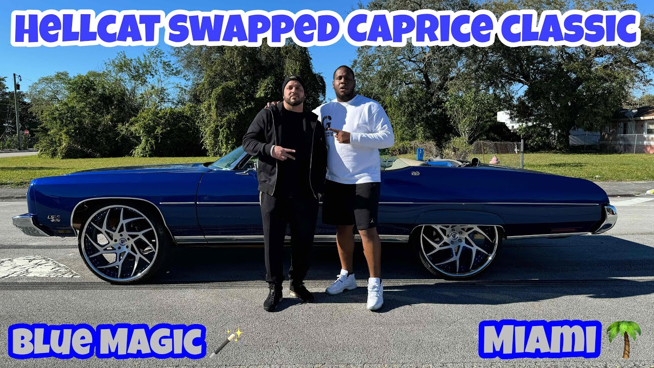 1 OF 1 Hellcat swapped Caprice classic in Miami 🌴😳⚠️ ⁠@bluemagic_7341 - YouTube