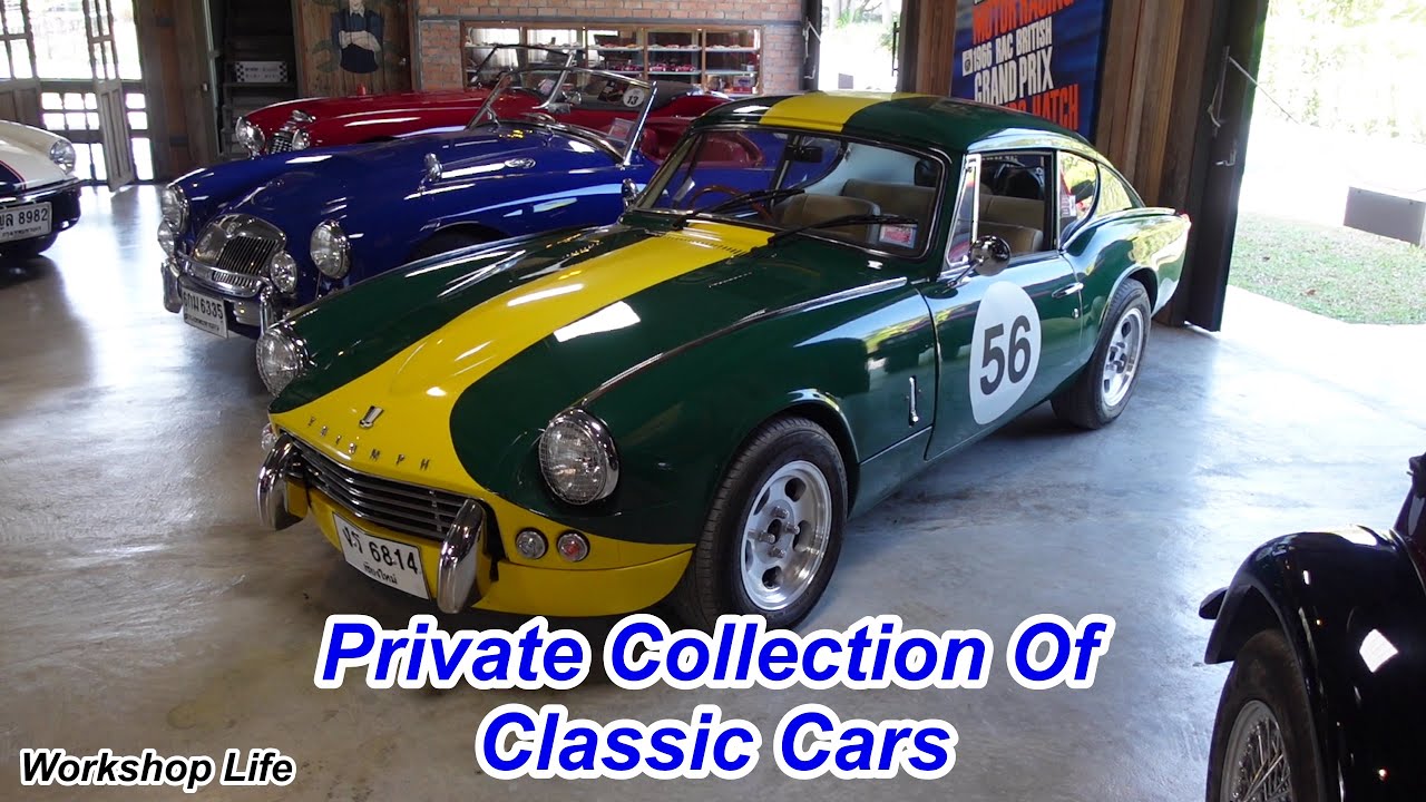 Personal Collection of Classic Cars at The Skugga Estate in Chiang Mai ...