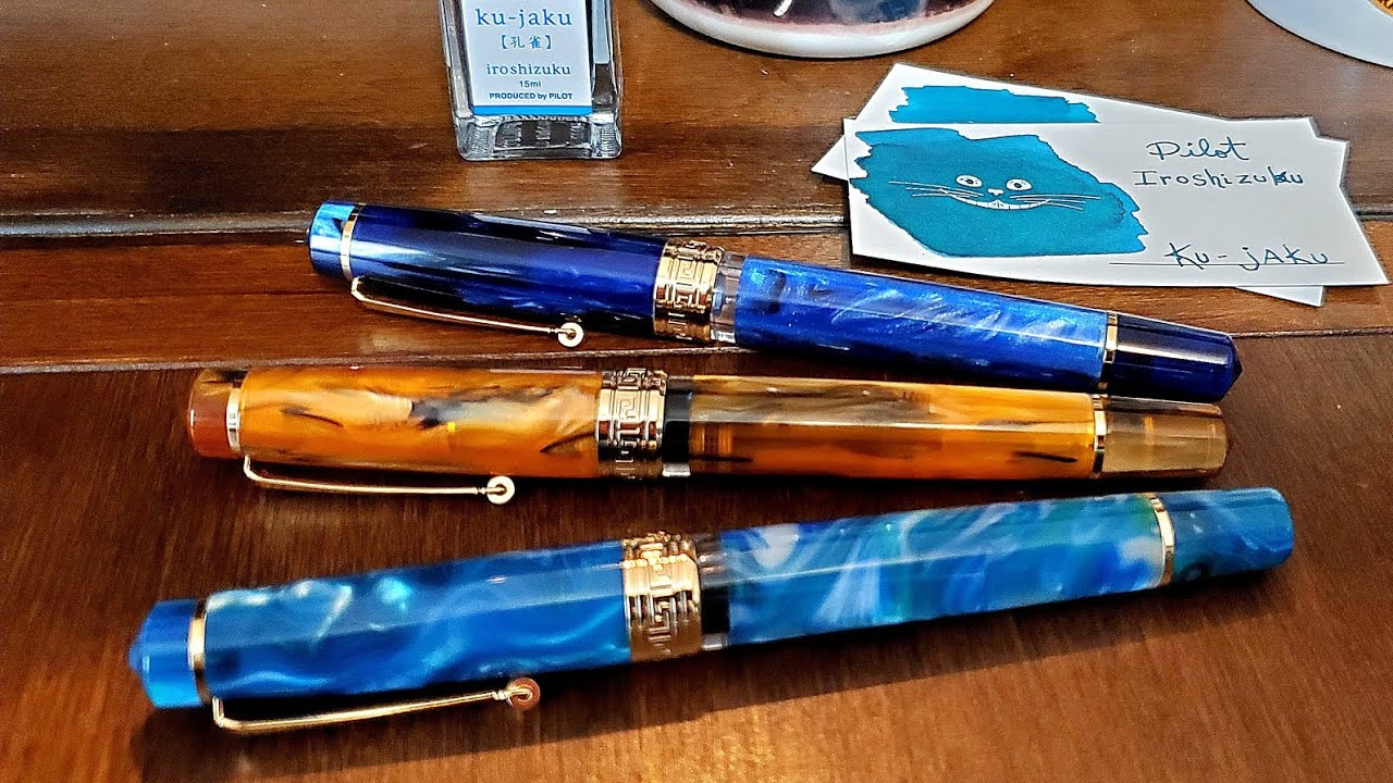 My Chinese Pen Collection | Part 3- Asvine P20 |New Notepad and Ink ...