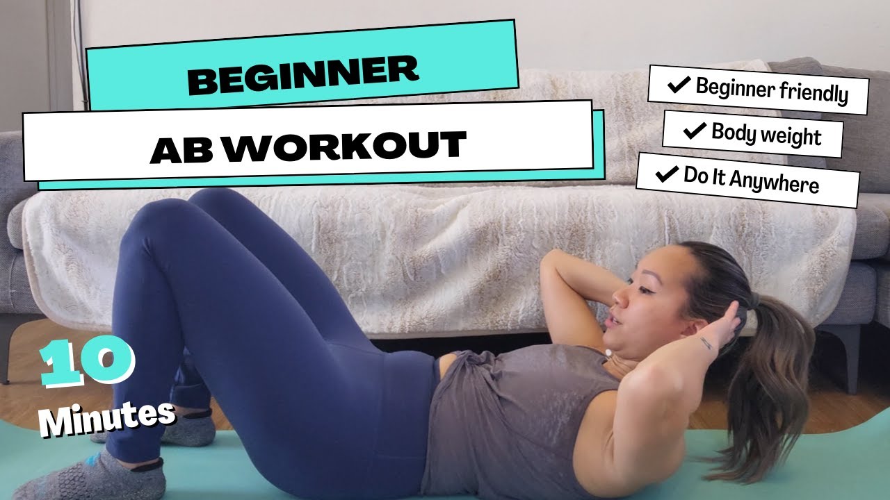 Beginner Ab Workout - YouTube