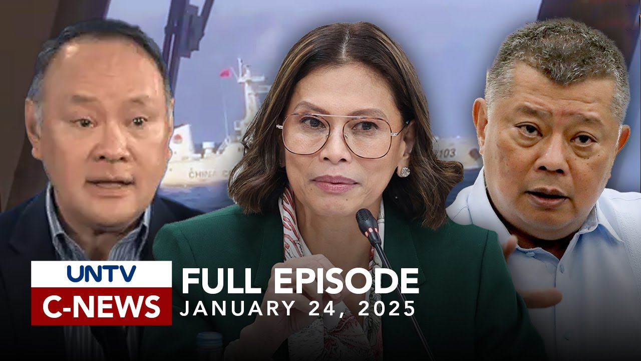 UNTV: C-NEWS | January 24, 2025 - YouTube