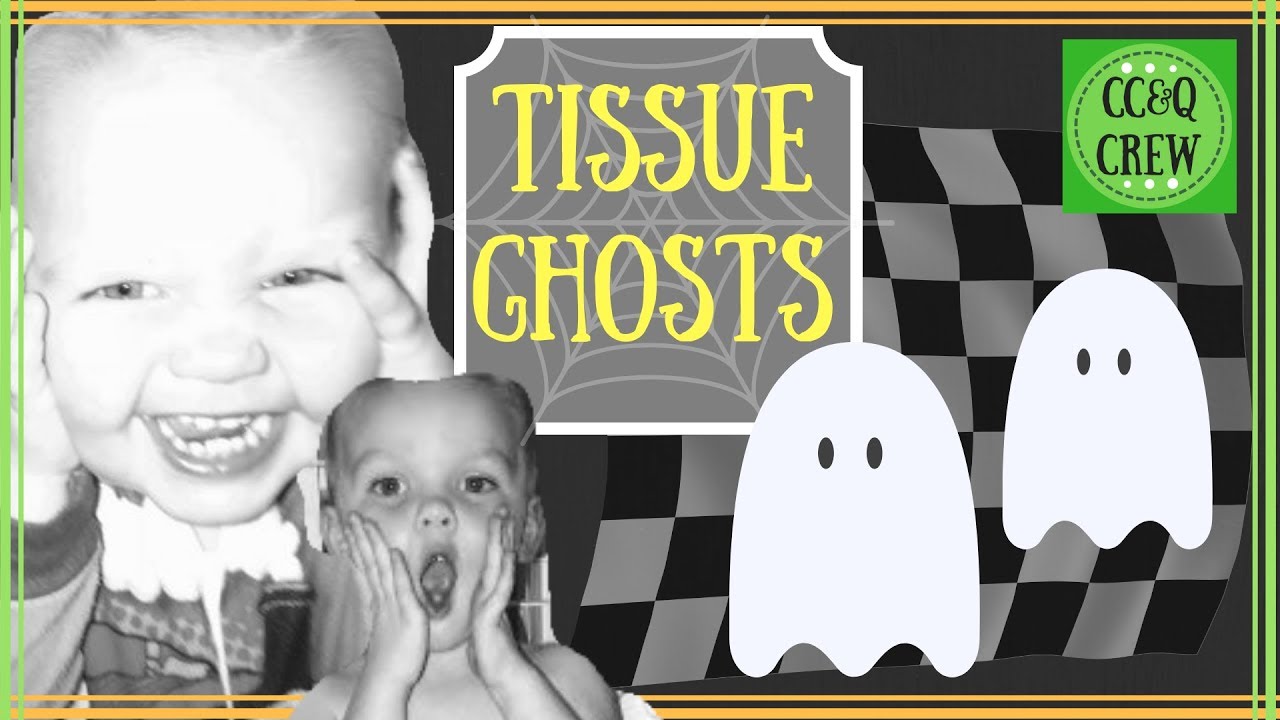 TISSUE GHOSTS! SPOOKY FUN! (RACING, HIDE N SEEK, FLYING IN THE AIR ...