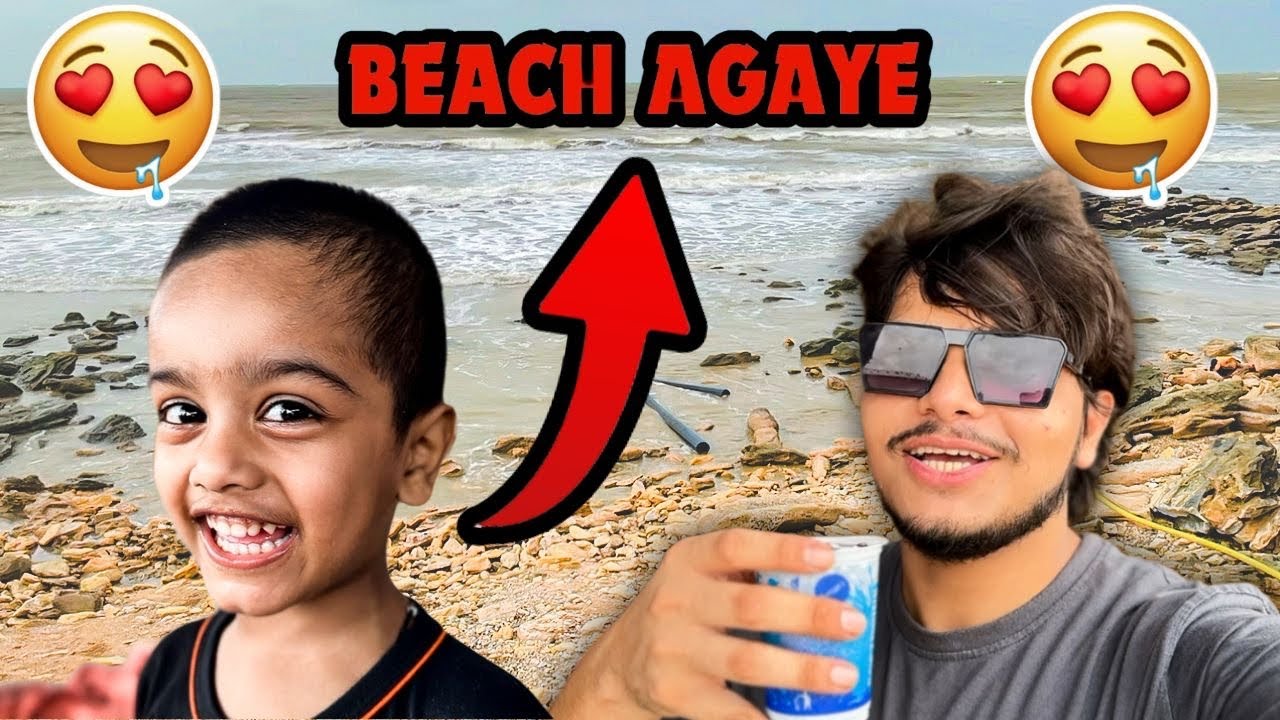 Family k sath Beach agaye 😍😍| EBAD ne jany se mana krdia 🙁🙁| Johar Ansari Official - YouTube