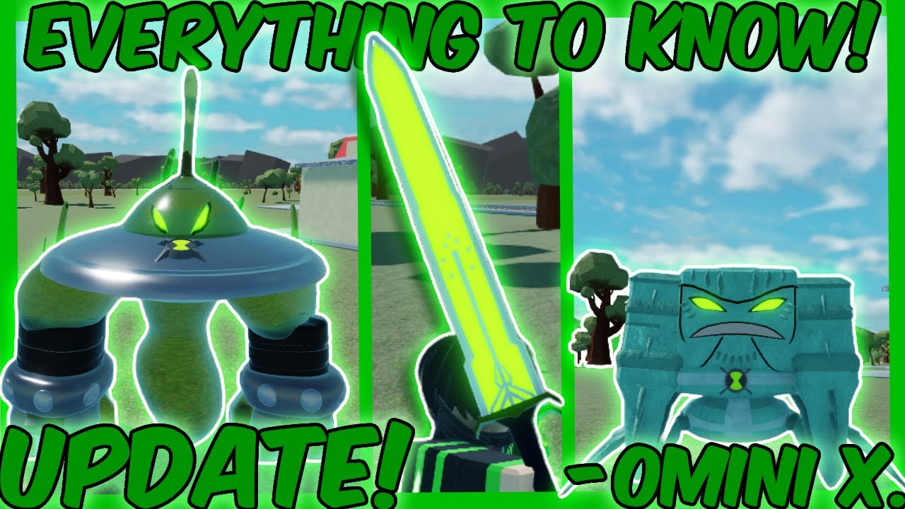 [Omini X] Swords Update + New Ultimates + New way of getting Alien X ...