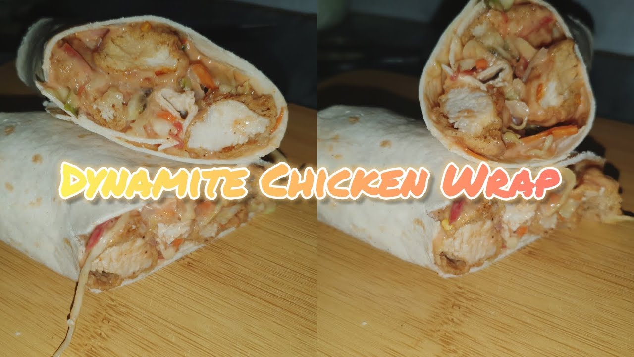 Ramadan Special – Dynamite Chicken Wrap Recipe! - YouTube