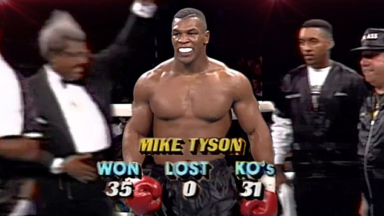 When Tyson Petrified Michael Spinks - YouTube