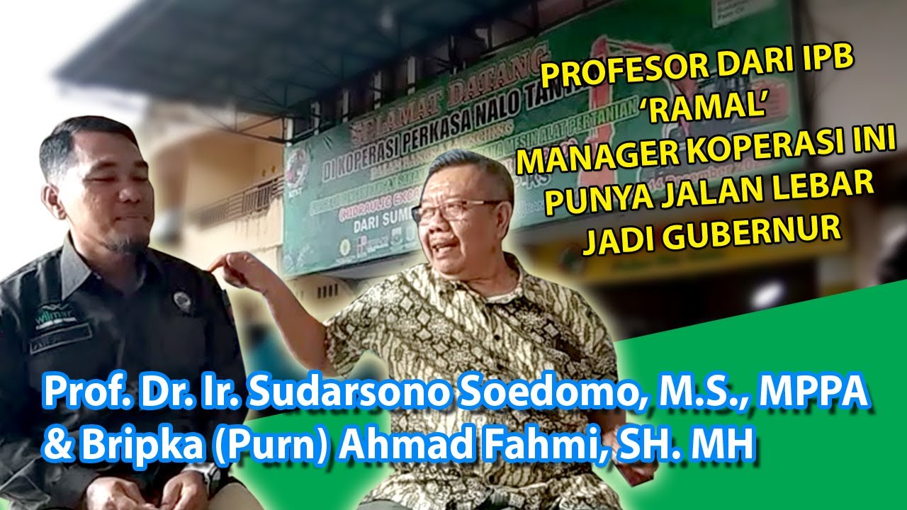 Koperasi Perkasa Nalo Tantan Kabupaten Merangin Dikunjungi Prof. Dr. Ir ...