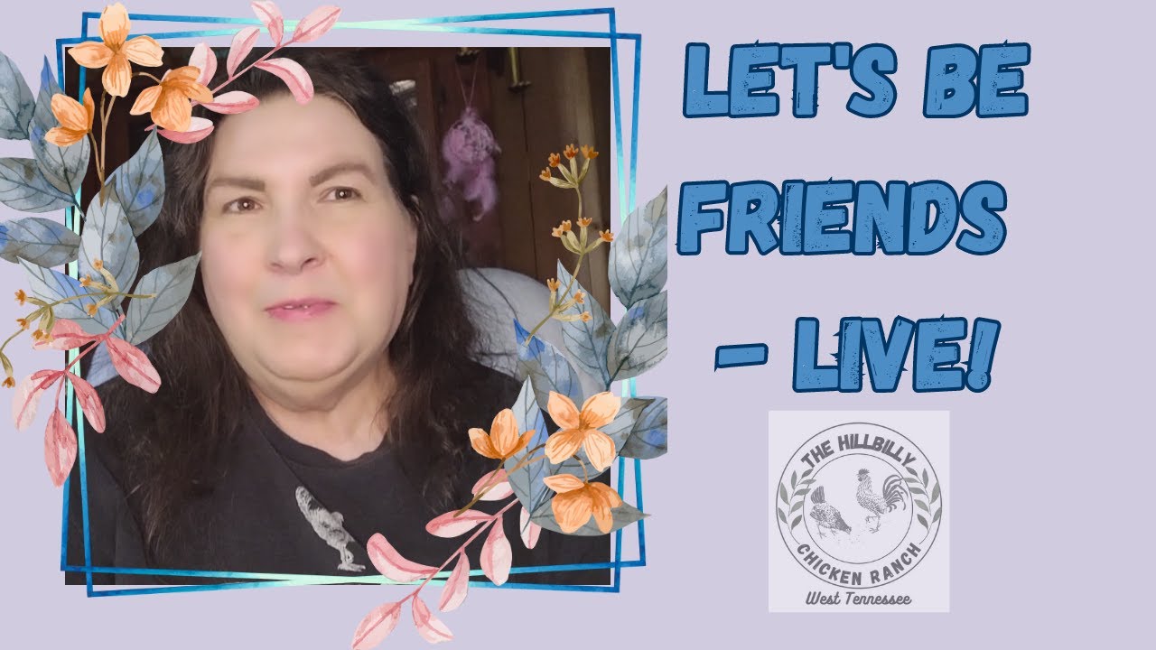 Let's Be Friends - LIVE! - YouTube