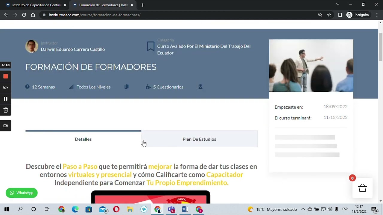 Tutorial para ingresar a la plataforma IDECC - YouTube