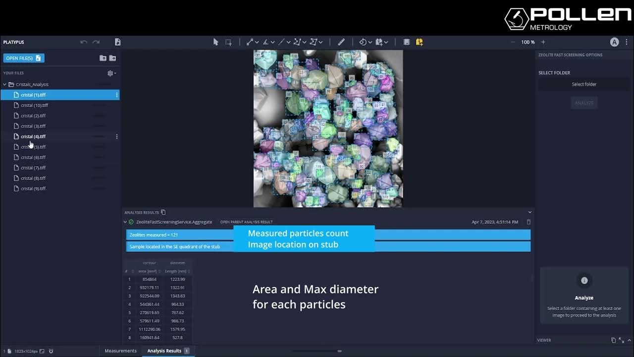 Smart3 Software for automated particles size distribution - YouTube