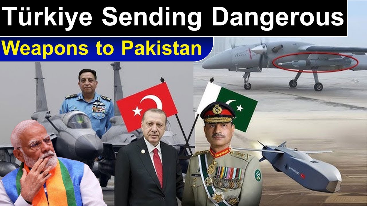 Pak-India Conflict: Türkiye Sends 1000 Military Drones to Pakistan ...