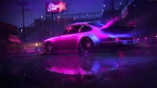 Porsche Neon Night 4K