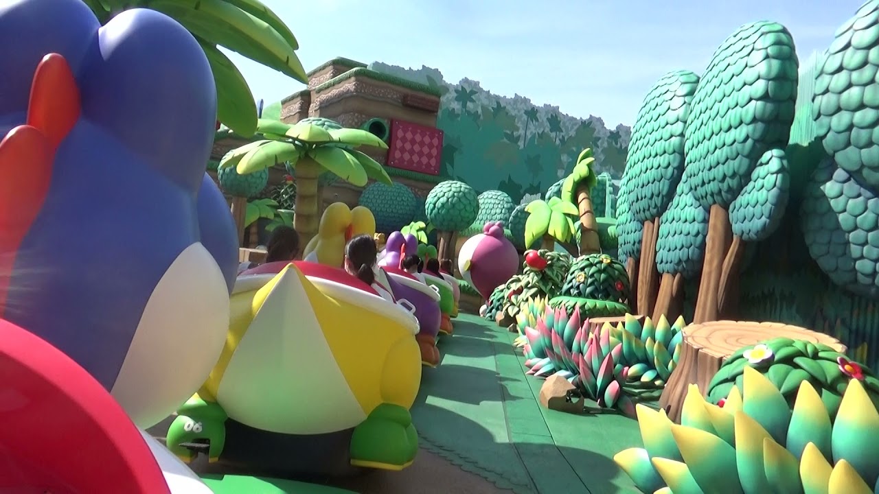 USJ Yoshi's Adventure Full Ride - YouTube