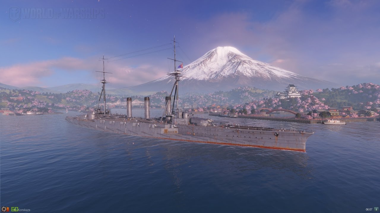 World Of Warships - First 2 IJN Myogi Sailouts - YouTube