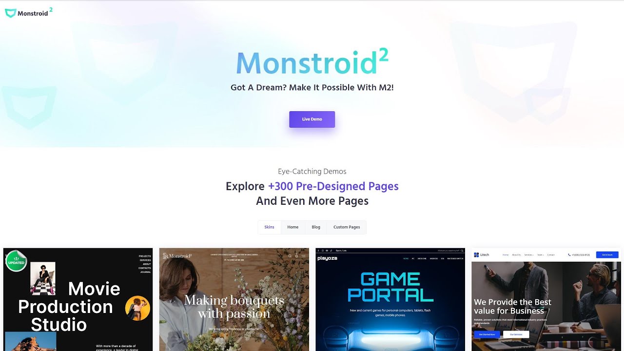 Multipurpose Modular WordPress Elementor Theme by ZEMEZ Website Template - 62222 - YouTube