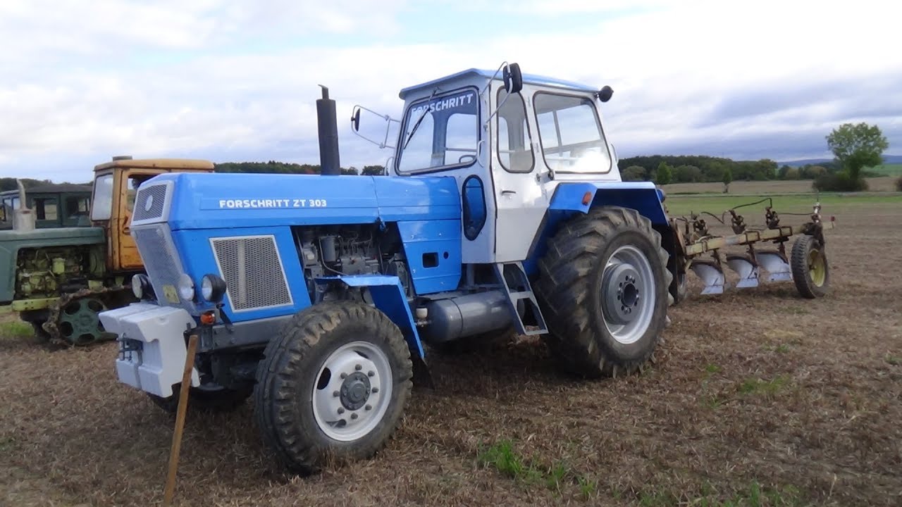 FORSCHRITT ZT 303 Tractor in action. - YouTube