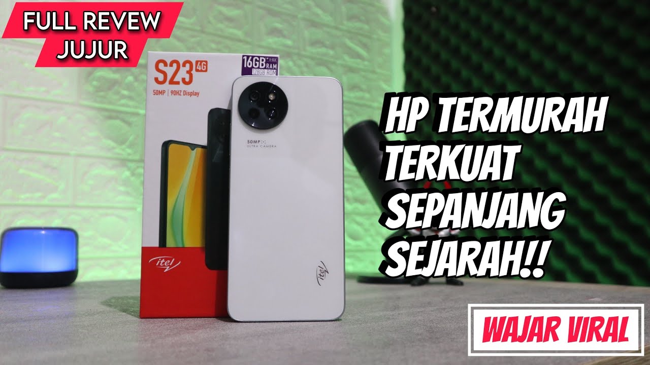 🔥HP TERKUAT TERMURAH SE GALAXY BIMA SAKTI! FULL REVIEW JUJUR ITEL S23 ...
