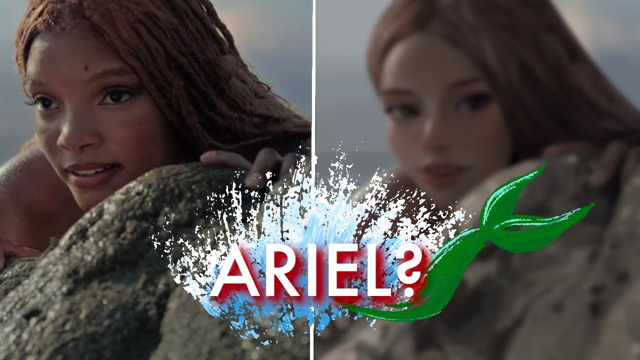 Drawing the New Ariel - YouTube