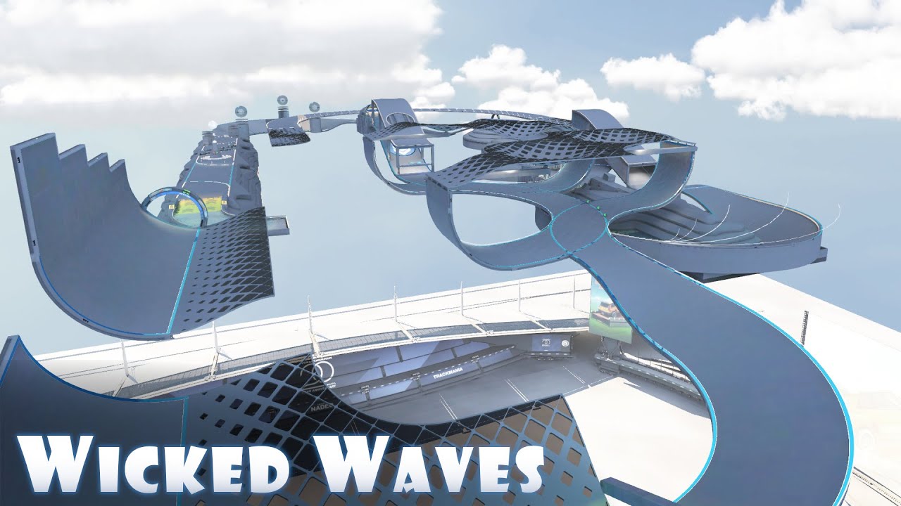Wicked Waves - SpeedFun - TrackMania 2020 - YouTube