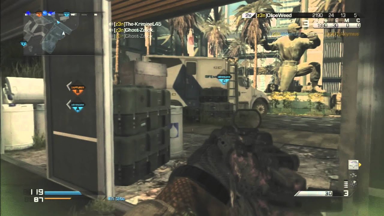 Call Of Duty Ghosts: Domination Strikezone K.E.M Strike - YouTube