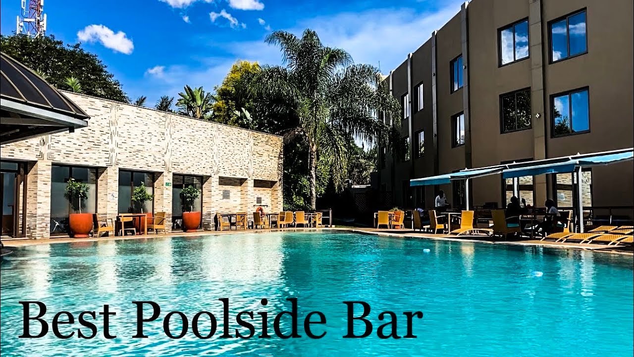 [Lusaka Food Review] Mediterranean Blu Pool Bar in Radisson Hotel - YouTube