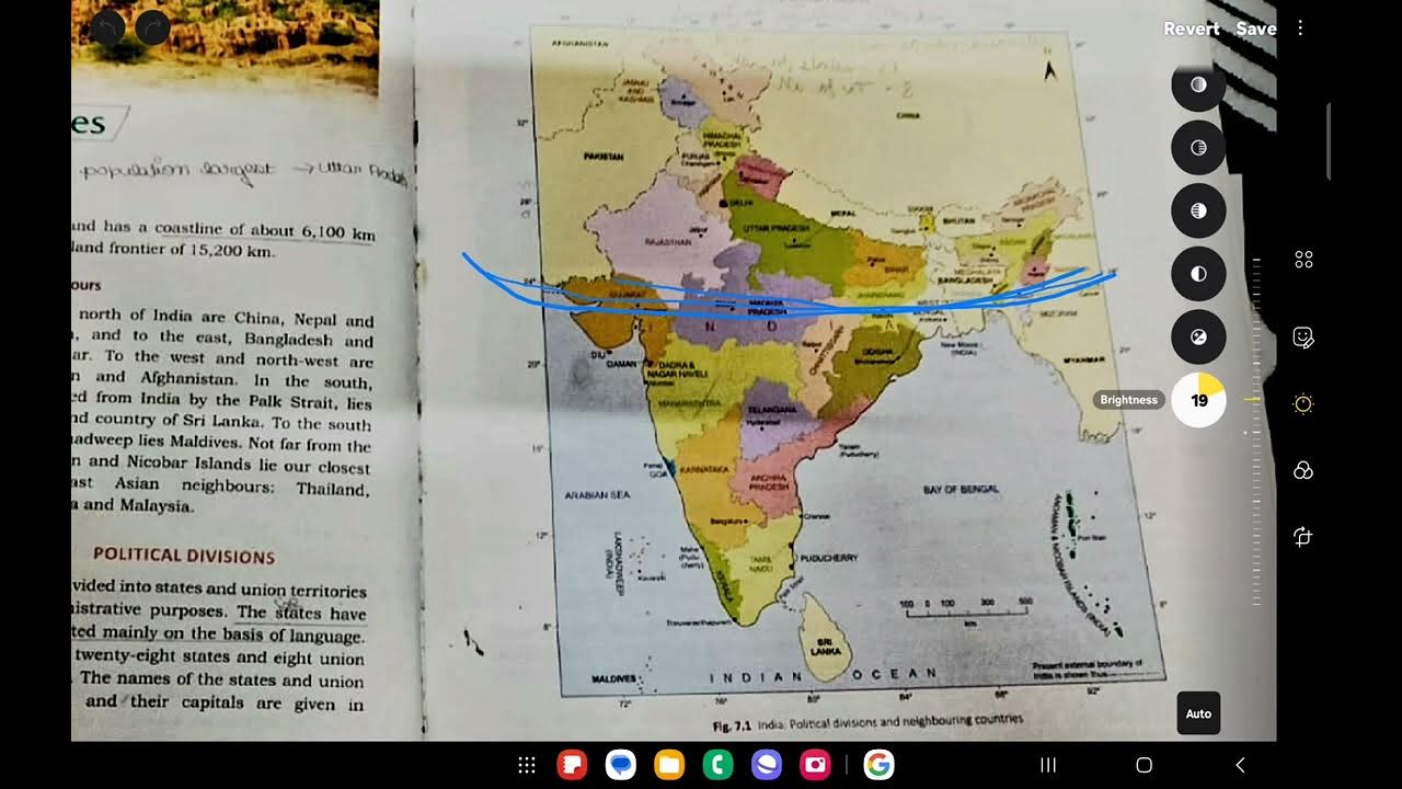 Bharti bhawan geography class 8 chapter 7: india: Geograpical features - YouTube