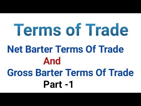 Terms Of Trade (Net Barter and Gross Barter Terms Of Trade) TYBCOM ...