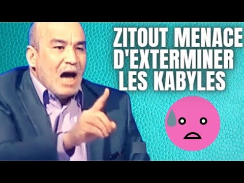 larbi zitout menace d'exterminer la kabylie - YouTube