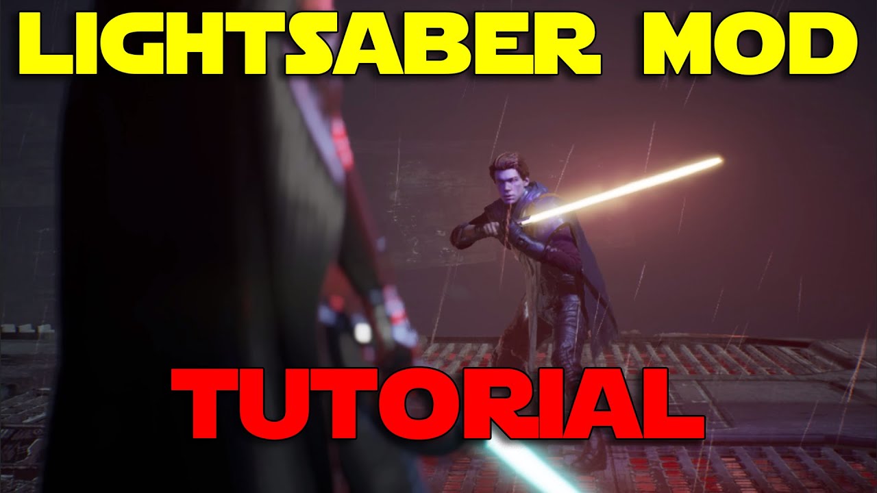 Jedi: Fallen Order Lightsaber Mod Tutorial - YouTube