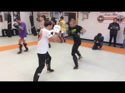 UFC & K1 World Champions Tj Dillashaw & Takeru Segawa Drilling The BMT Dutch Drill