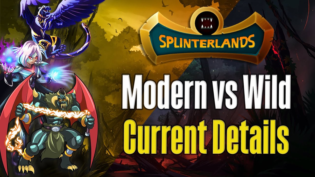 Splinterlands: Understanding Modern vs Wild Ranked Battles - YouTube