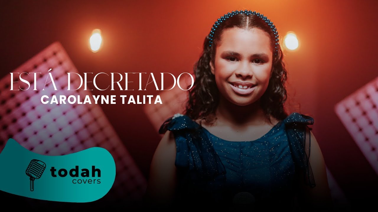 Carolayne Talita | Está Decretado [Cover Ana Júlia Canela de Fogo ...
